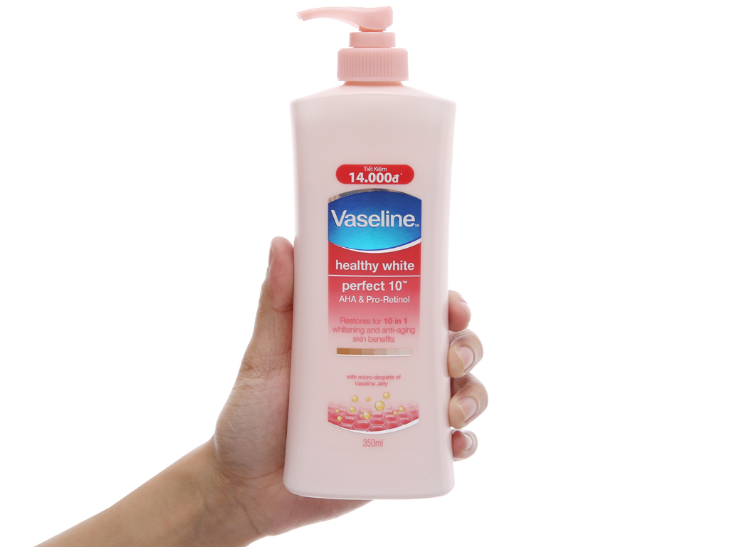Sữa dưỡng thể Vaseline 10in1 350ml giá tốt tại Bách hoá XANH