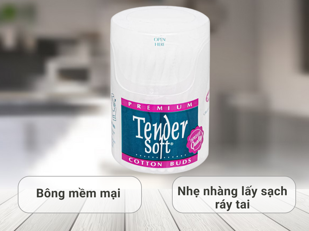 Tender Soft đầu tròn hộp 100 cây giá tốt tại Bách hoá XANH