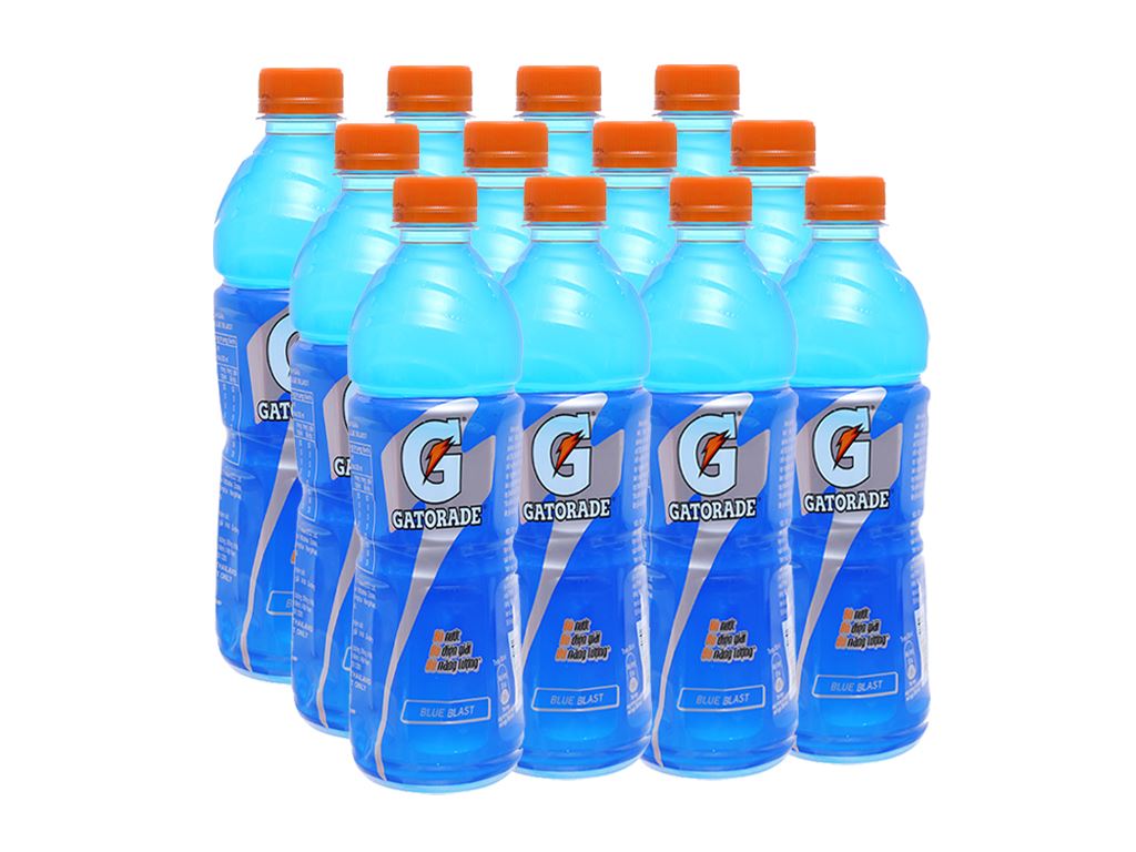 12 chai nước uống Gatorade 500ml giá tốt tại Bách hoá XANH
