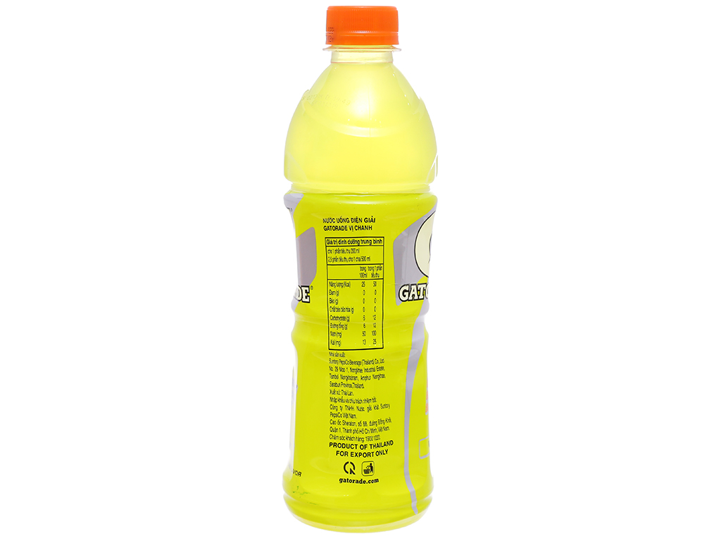 6 chai nước uống Gatorade 500ml giá tốt tại Bách hoá XANH