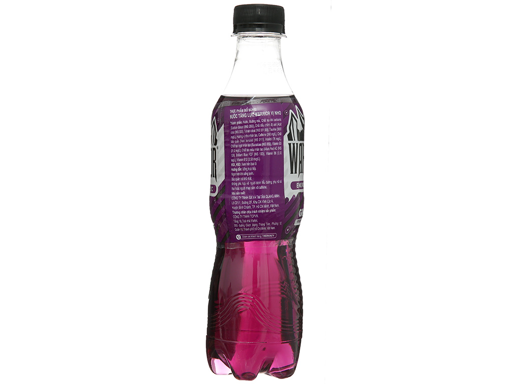 Nước tăng lực Warrior vị nho 330ml giá tốt tại Bách hoá XANH