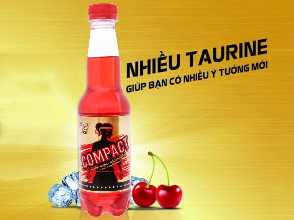 Nước tăng lực Compact cherry 330ml giá tốt tại Bách hoá XANH