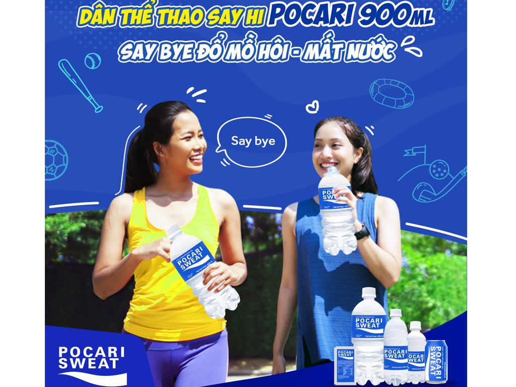 Thùng 15 chai nước khoángPocari Sweat 900ml Bách Hóa Xanh