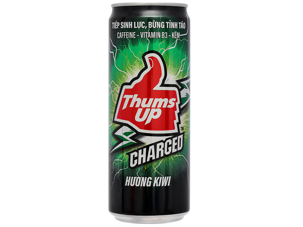 Nước tăng lực Thums Up Charged kiwi 320ml tại Bách Hóa Xanh