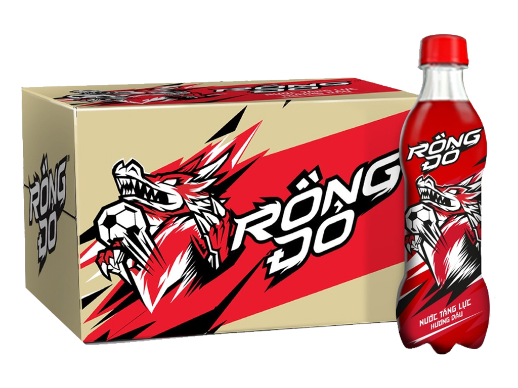 24 chai tăng lực Rồng Đỏ 330ml giá tốt tại Bách hoá XANH