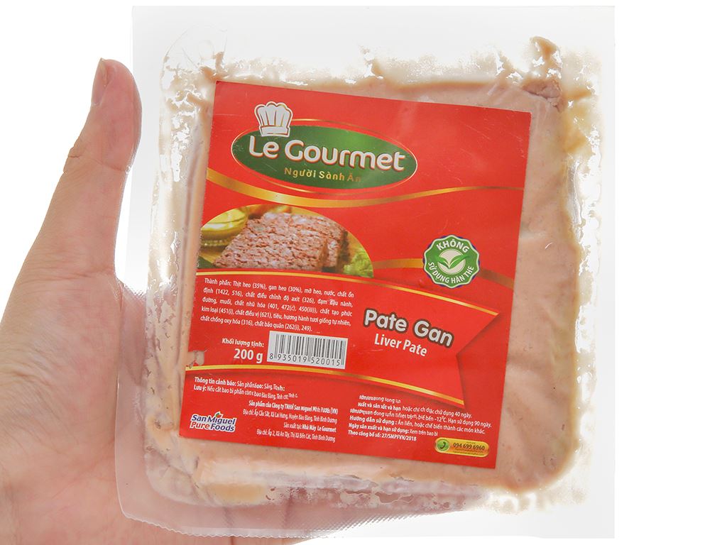 Pate gan Le Gourmet gói 200g giá tốt tại Bách hoá XANH