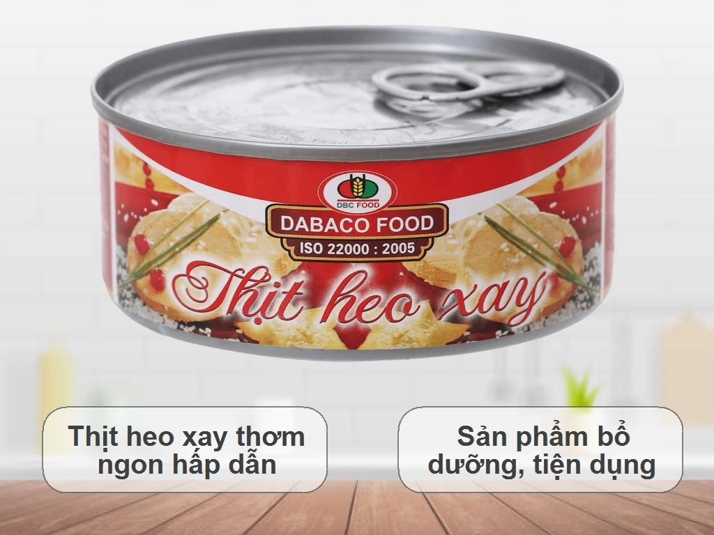 Thịt heo xay Dabaco hộp 170g giá tốt tại Bách hoá XANH