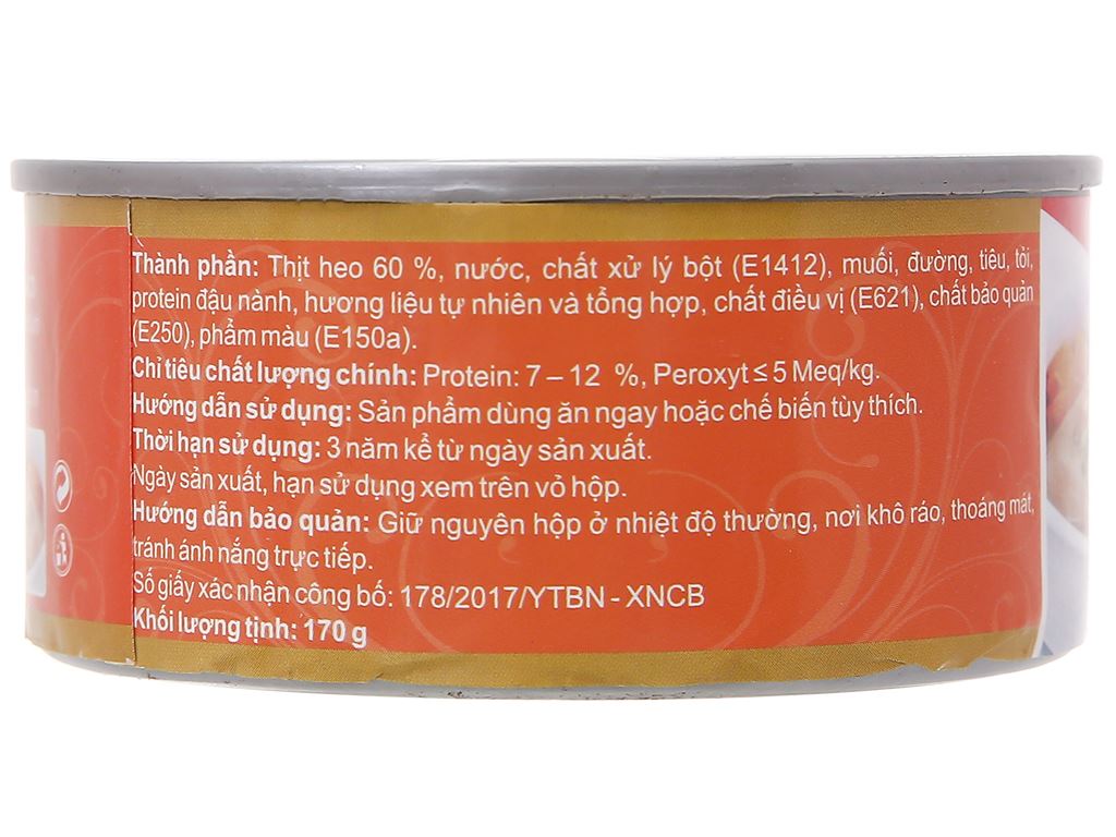 Thịt heo hầm Dabaco hộp 170g giá tốt tại Bách hoá XANH