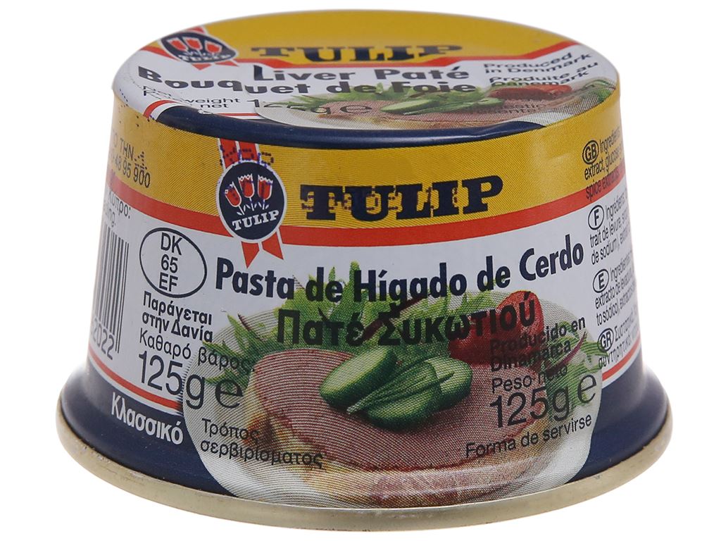 Pate gan heo Tulip ngon hộp 125g giá tốt tại Bách hoá XANH