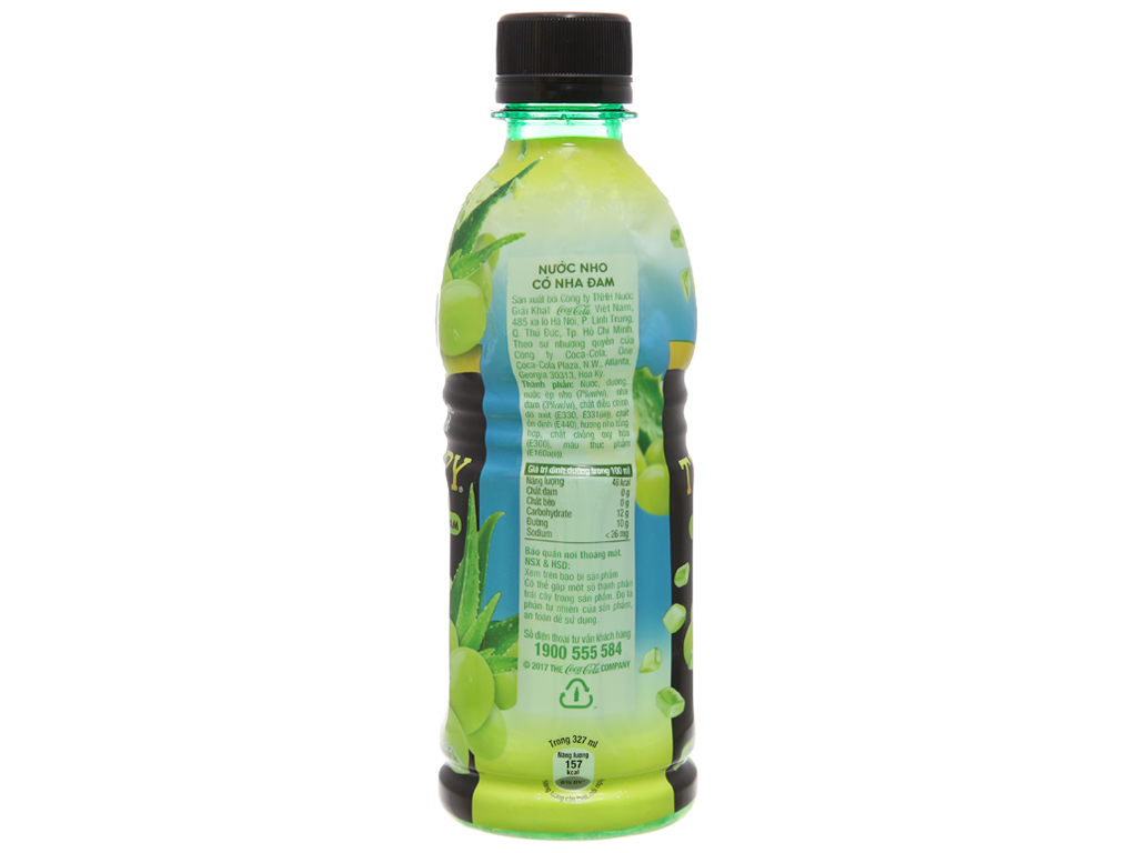 Nước nho & nha đam Teppy 327ml giá tốt tại Bách hoá XANH