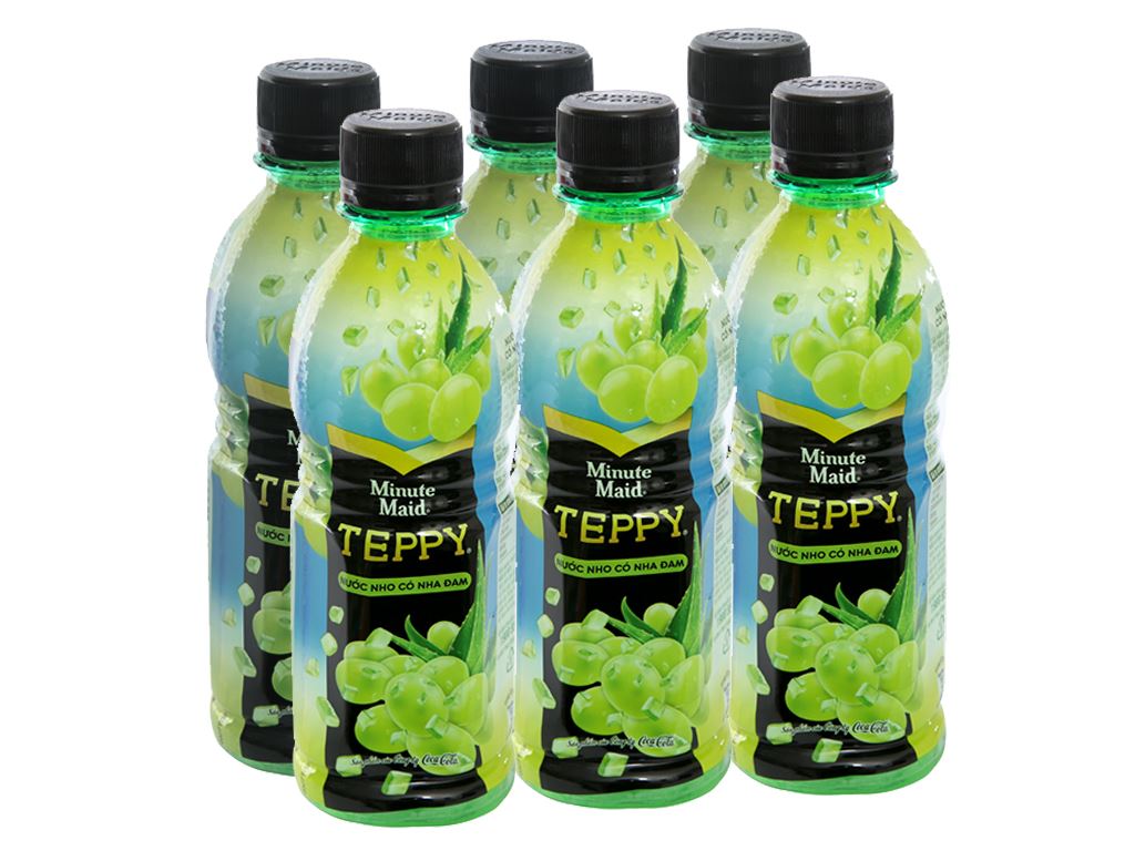 6 chai nước nho nha đam 327ml giá tốt tại Bách hoá XANH