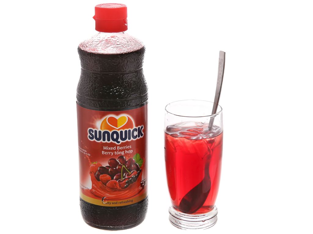 Nước berry cô đặc Sunquick 840ml giá tốt tại Bách hoá XANH