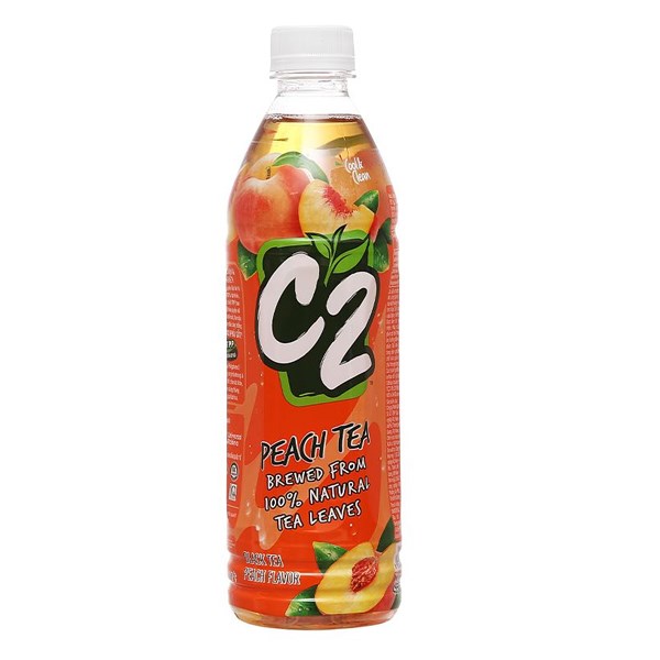 Hồng trà đào C2 chai 455ml - 12/2025 | nhathuocankhang.com