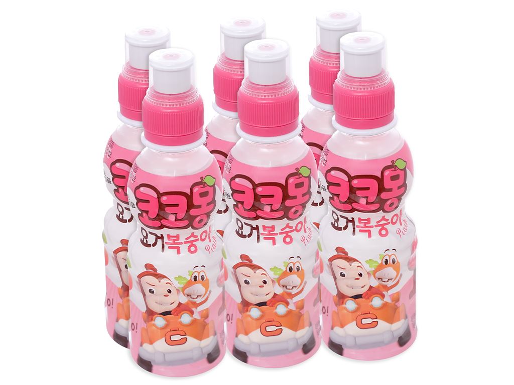 6 chai nước uống Kokomong 200ml giá tốt tại Bách hoá XANH