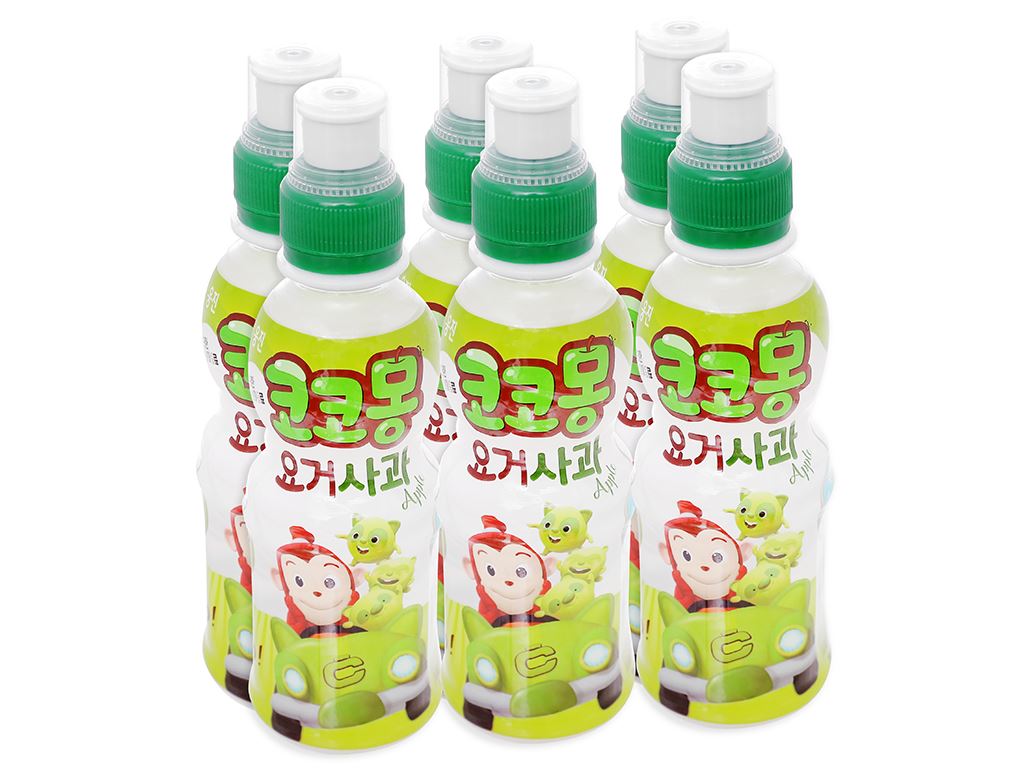 6 chai nước uống Kokomong 200ml giá tốt tại Bách hoá XANH