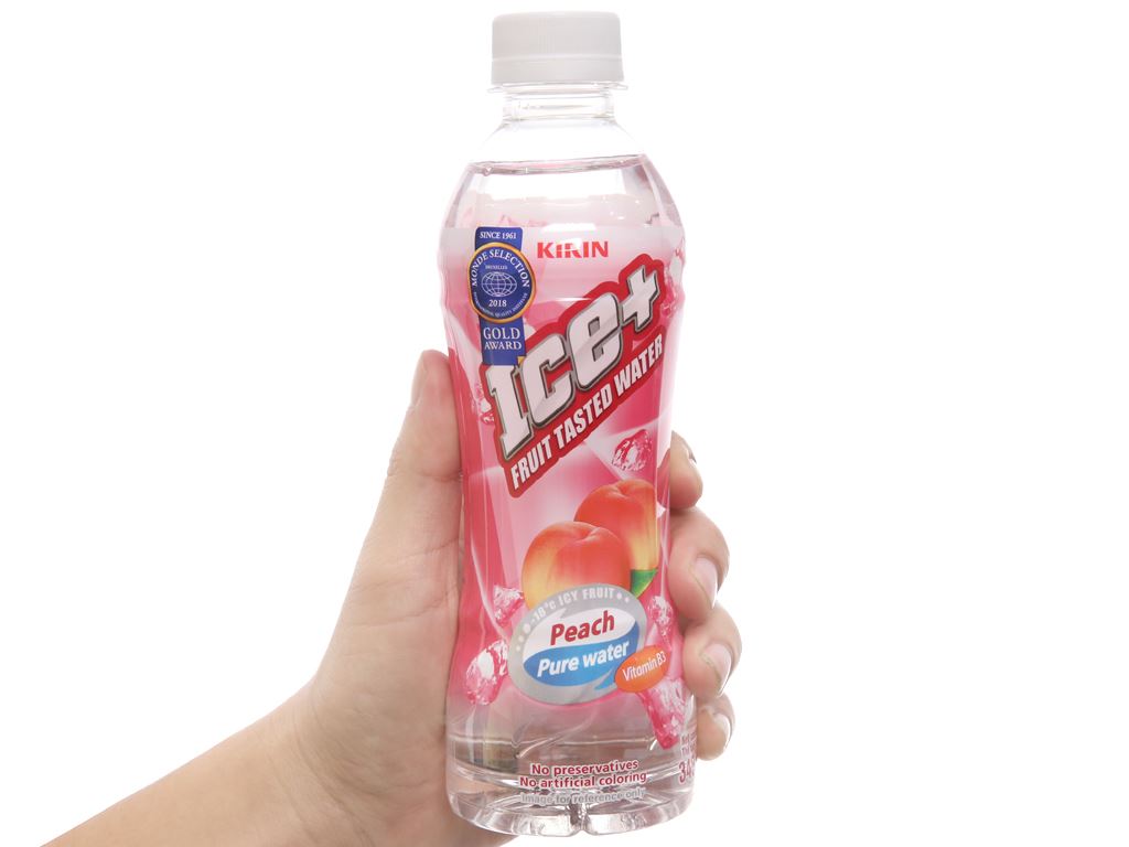 Thùng 24 chai nước Ice+ đào 345ml giá tốt tại Bách hoá XANH