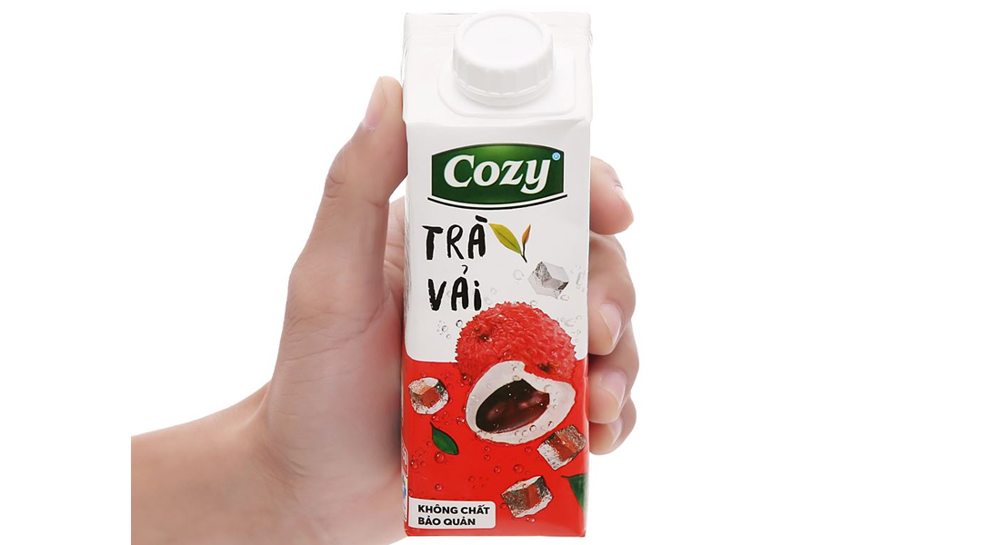 Trà vải Cozy hộp 225ml - 08/2024 | nhathuocankhang.com