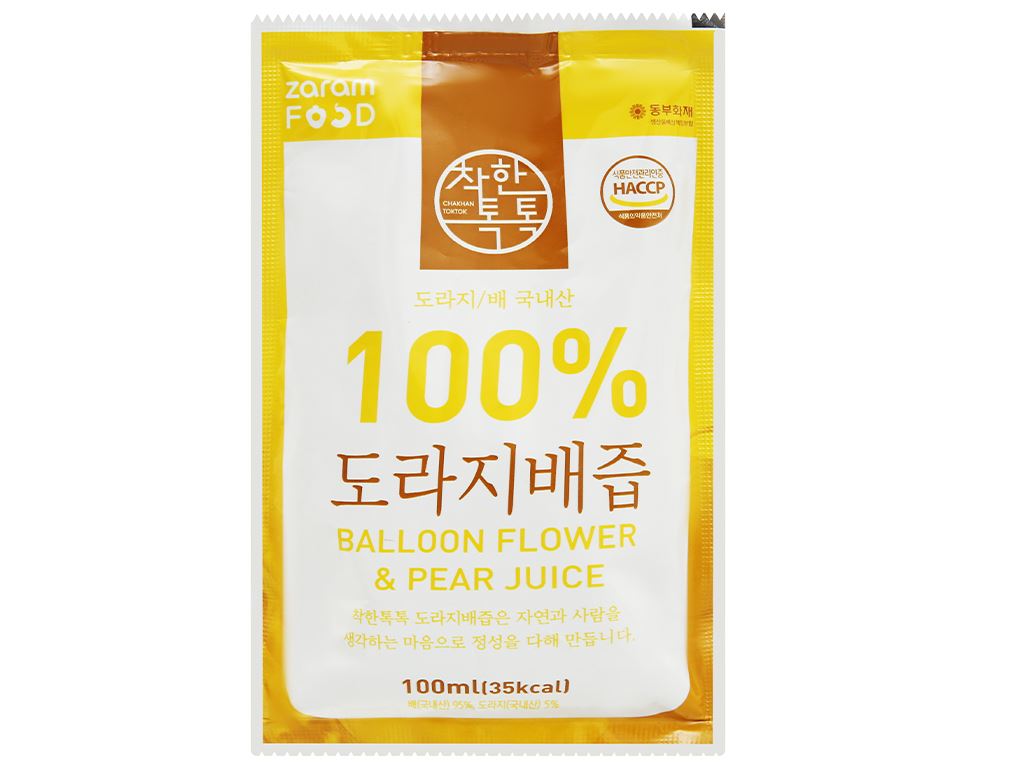 Nước ép hỗn hợp Zaram Food 100ml giá tốt tại Bách hoá XANH