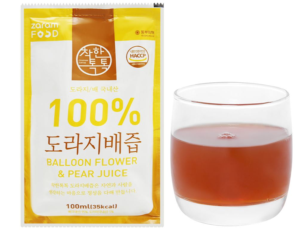 Nước ép hỗn hợp Zaram Food 100ml giá tốt tại Bách hoá XANH