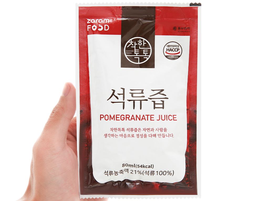 Thùng 30 gói nước Zaram Food 80ml giá tốt tại Bách hoá XANH