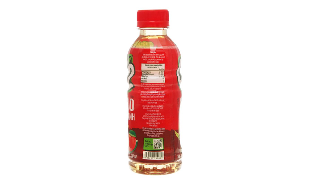 Trà xanh C2 hương táo chai 230ml - 08/2024 | nhathuocankhang.com