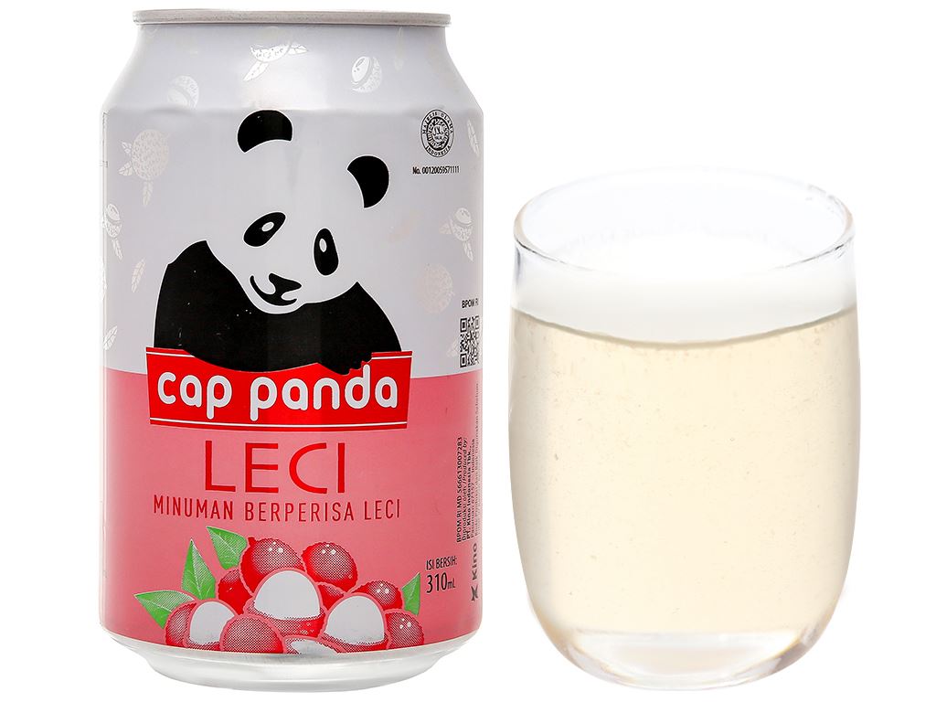 24 lon nước vải Cap Panda 310ml giá tốt tại Bách hoá XANH