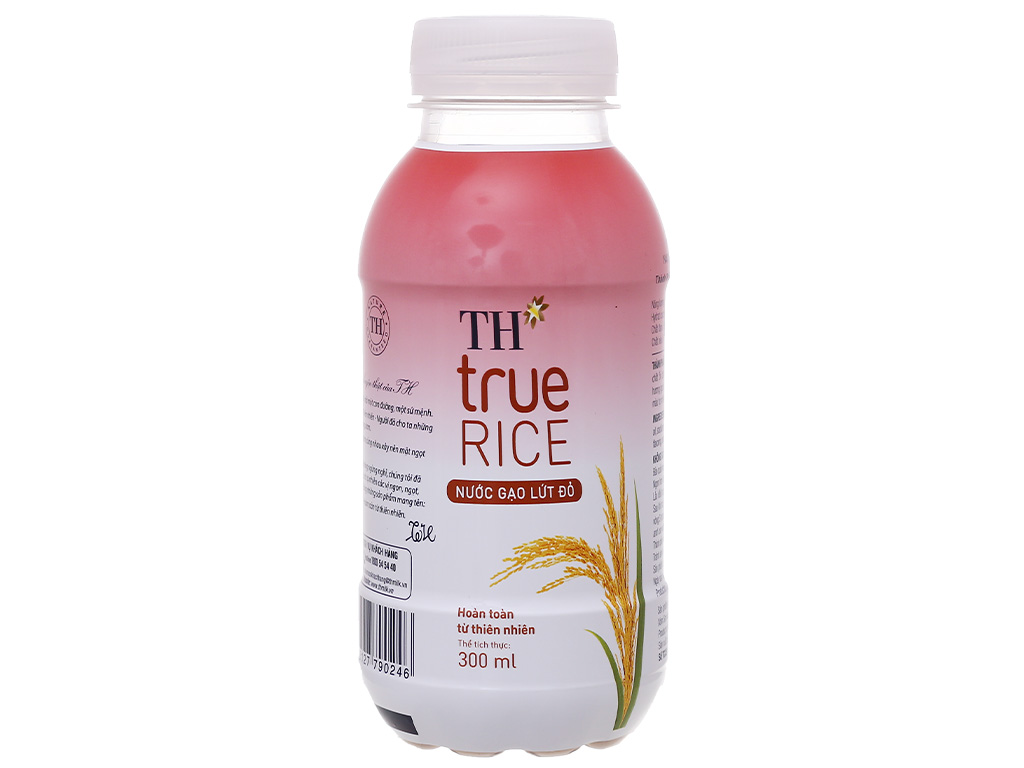 Thùng 24 chai nước gạo lứt TH True Rice 300ml Bách hoá XANH