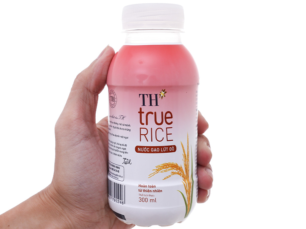 Thùng 24 chai nước gạo lứt TH True Rice 300ml Bách hoá XANH