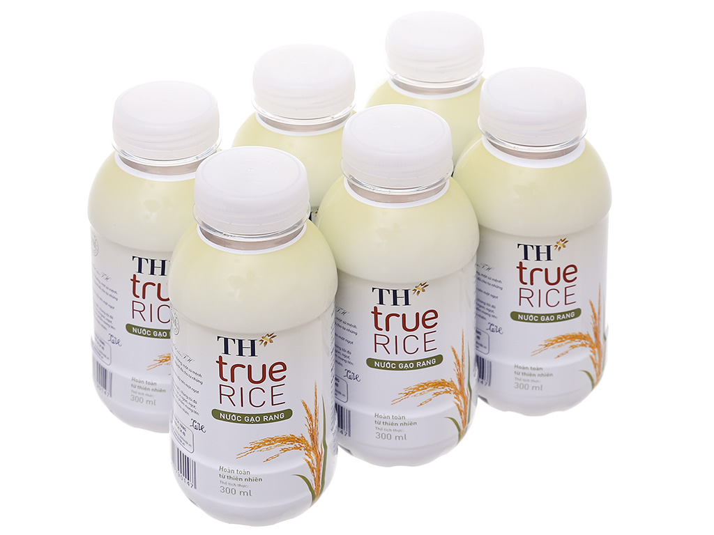 6 chai nước gạo rang TH True Rice 300ml tại Bách hoá XANH