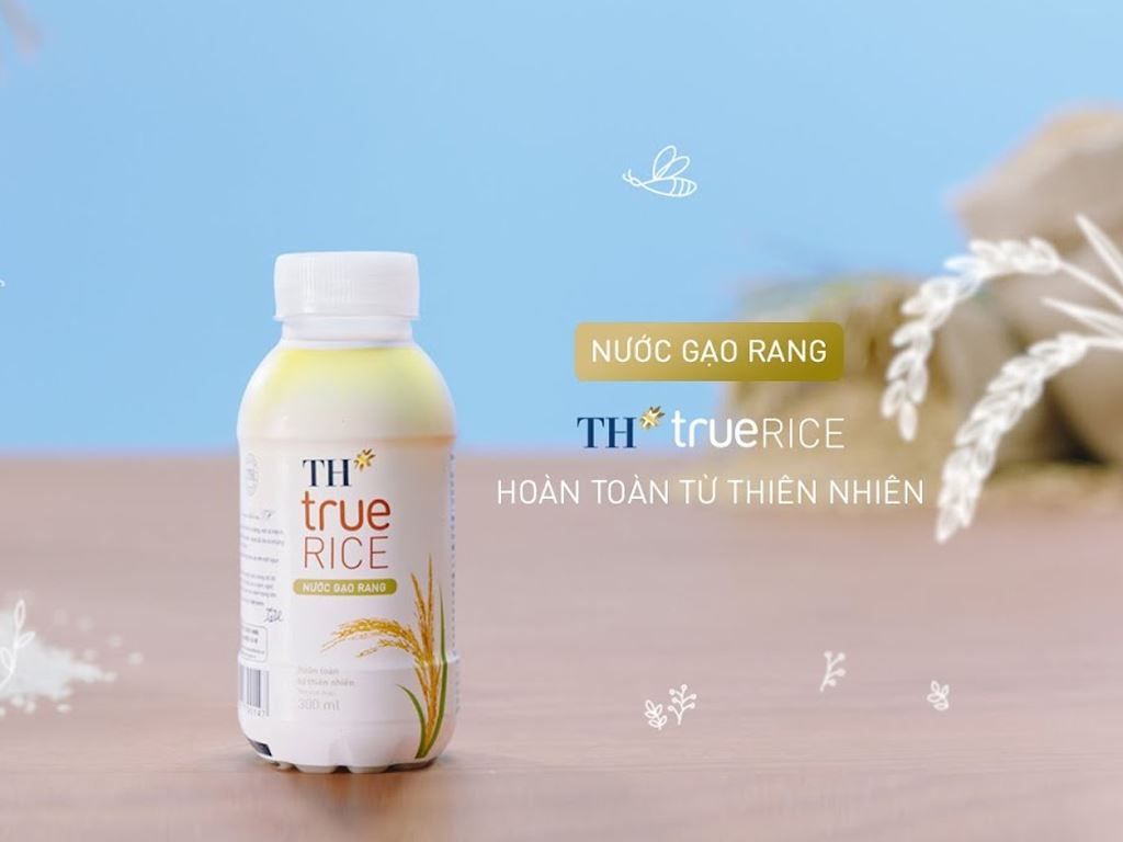24 chai nước gạo rang TH True Rice 300ml tại Bách hoá XANH