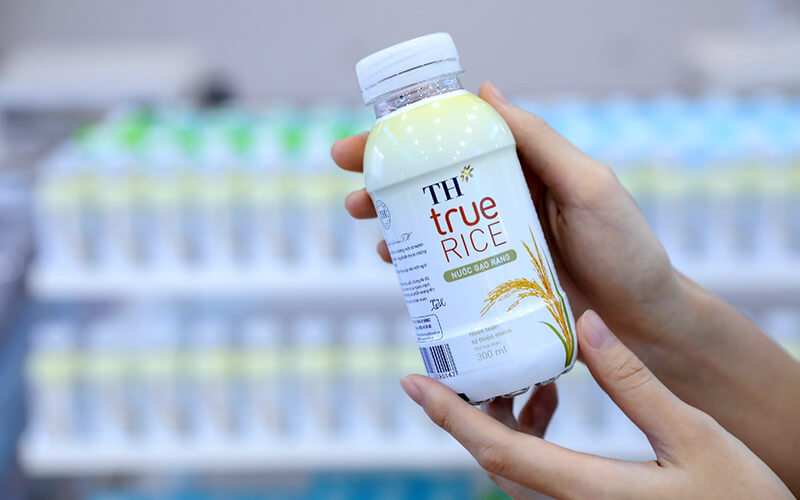 24 chai nước gạo rang TH True Rice 300ml tại Bách hoá XANH