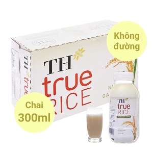 Lốc 6 chai nước gạo rang TH True Rice 300ml giá tốt tại Bách hoá XANH