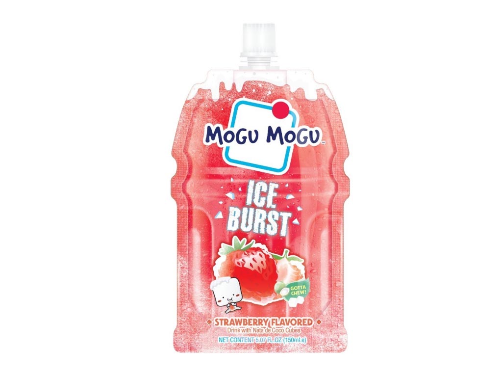 Kem uống thạch dừa Mogu Mogu vị dâu 150ml cực thơm ngon