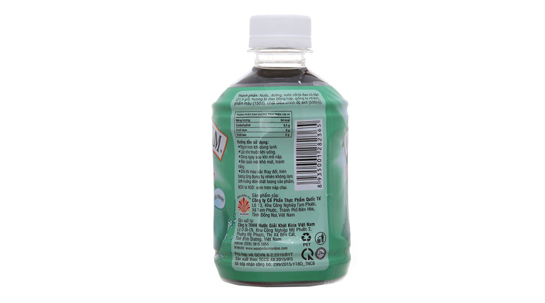Trà bí đao Wonderfarm lốc 6 chai x 280ml - 08/2024 | nhathuocankhang.com