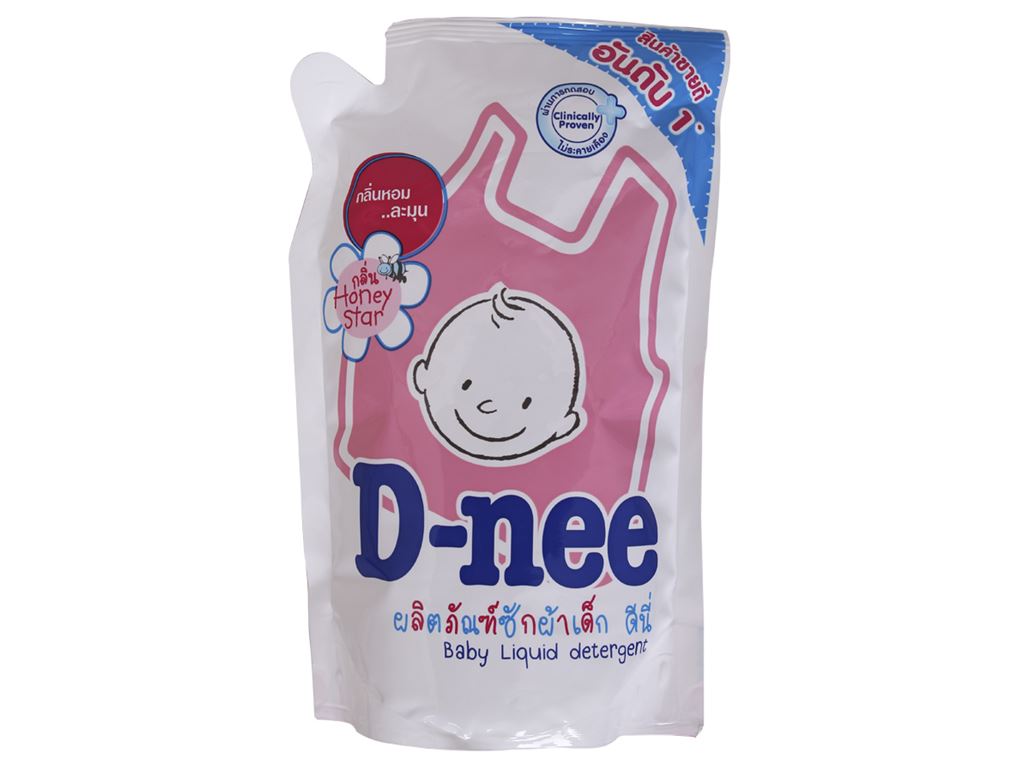 Nước giặt cho bé D-nee hồng 600ml giá tốt tại Bách hoá XANH