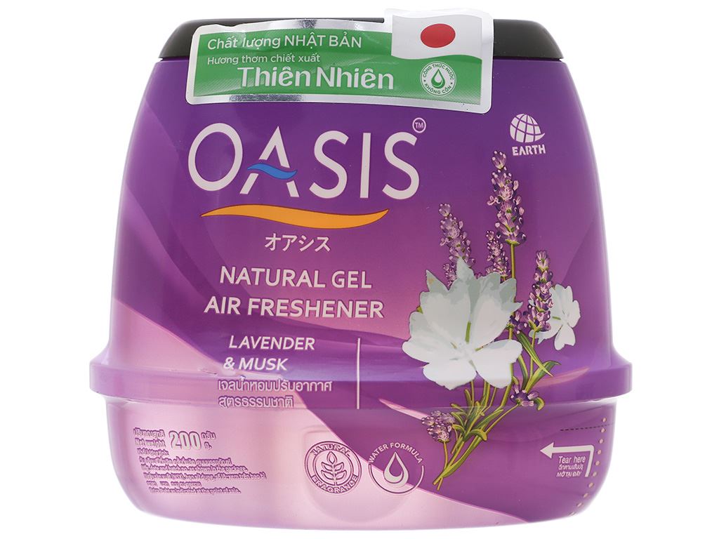 Sáp thơm Oasis lavender & musk 200g giá rẻ tại Bách Hoá XANH