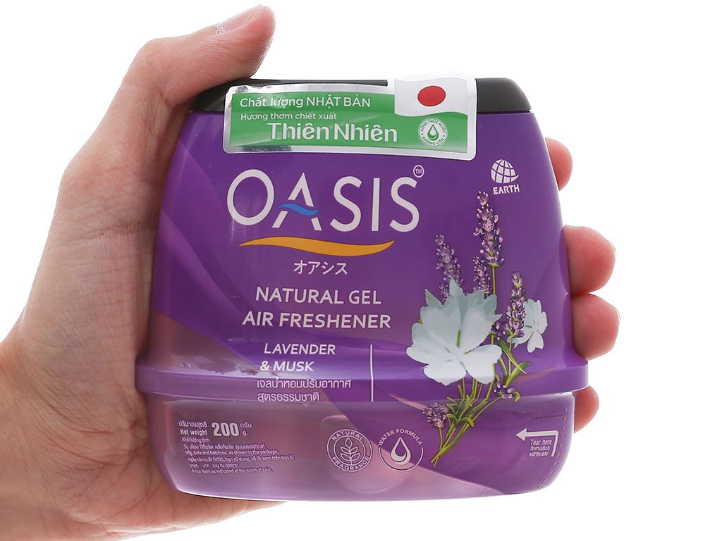 Sáp thơm Oasis lavender & musk 200g giá rẻ tại Bách Hoá XANH