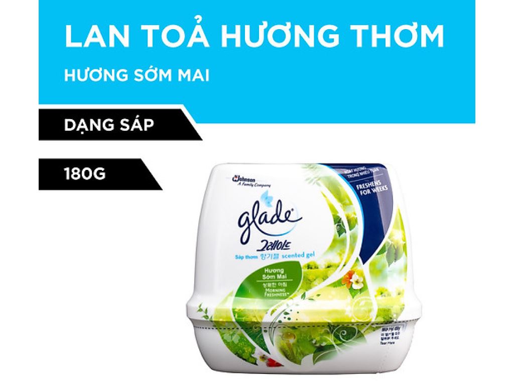Sáp thơm hương sớm mai Glade 180g giá tốt tại Bách hoá XANH