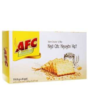 Bánh quy ngũ cốc vị bắp AFC 158g giá tốt tại Bách hoá XANH