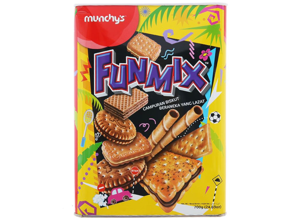Bánh Fun Mix Munchy's 12 cái x 52g giá tốt tại Bách hoá XANH