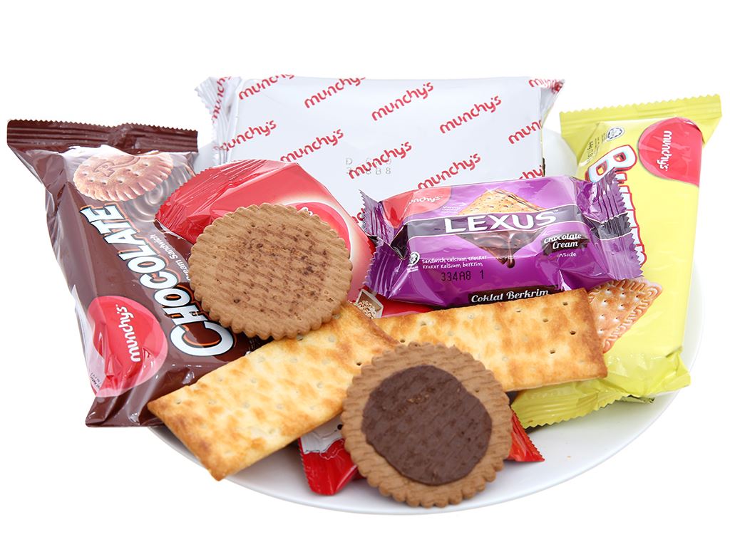 Bánh Fun Mix Munchy's 12 cái x 52g giá tốt tại Bách hoá XANH