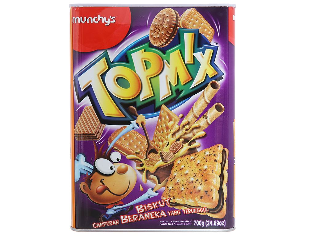 Bánh Top Mix Munchy's 12 cái x 52g giá tốt tại Bách hoá XANH