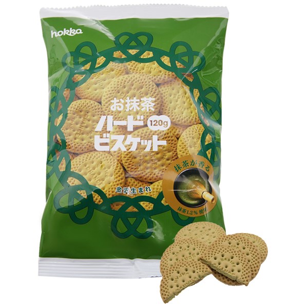 Bánh quy trà xanh Hokka gói 120g giá tốt tại Bách hoá XANH