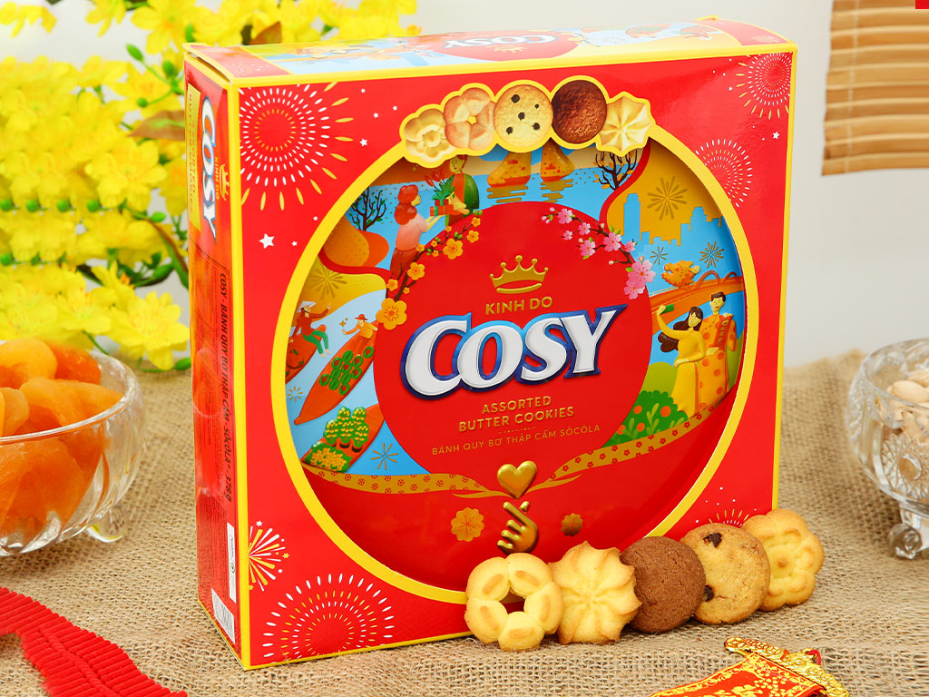 Bánh quy thập cẩm socola Cosy 378g giá tốt tại Bách hoá XANH