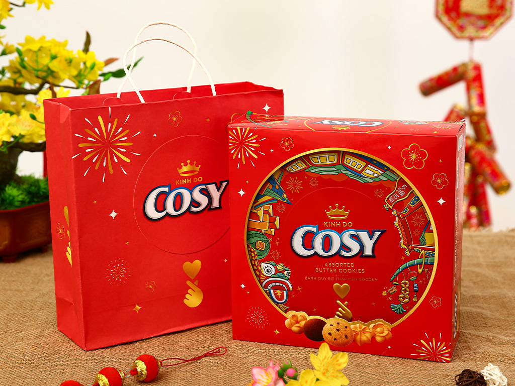 Bánh quy thập cẩm socola Cosy 378g giá tốt tại Bách hoá XANH