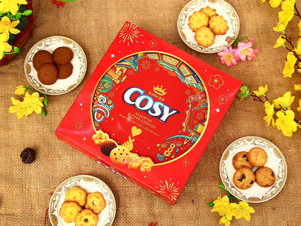 Bánh quy thập cẩm socola Cosy 378g giá tốt tại Bách hoá XANH