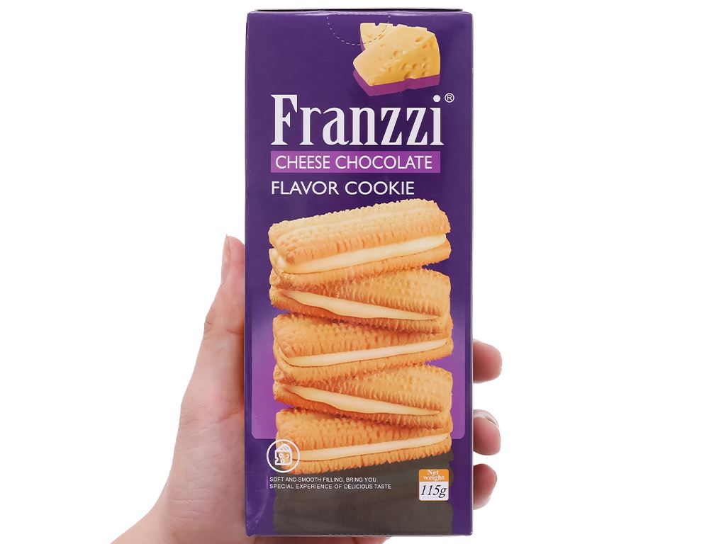 Bánh quy vị sô cô la phô mai Franzzi 115g ở Bách hóa XANH