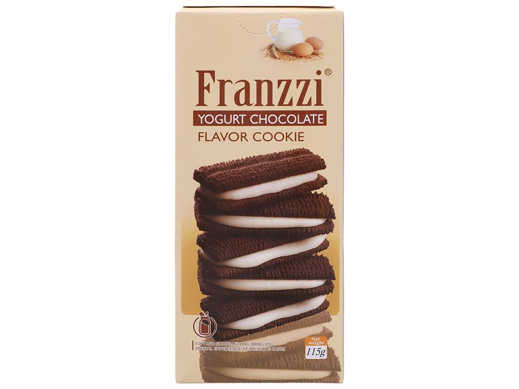 Bánh quy vị sô cô la sữa chua Franzzi 115g ở Bách hóa XANH