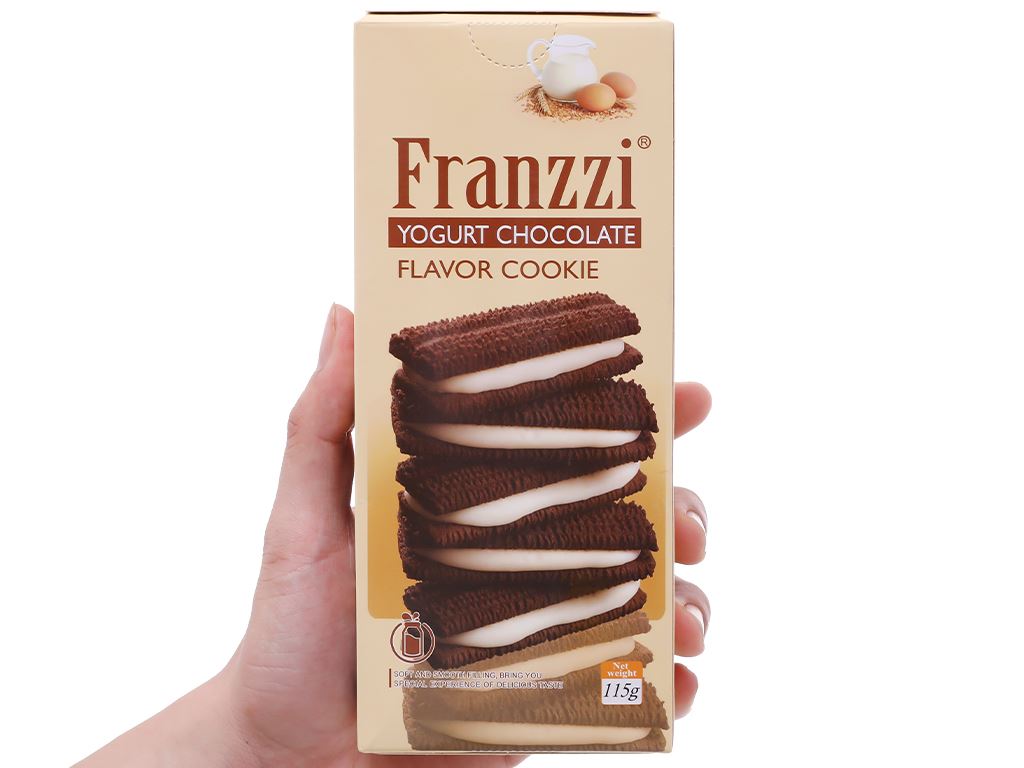 Bánh quy vị sô cô la sữa chua Franzzi 115g ở Bách hóa XANH