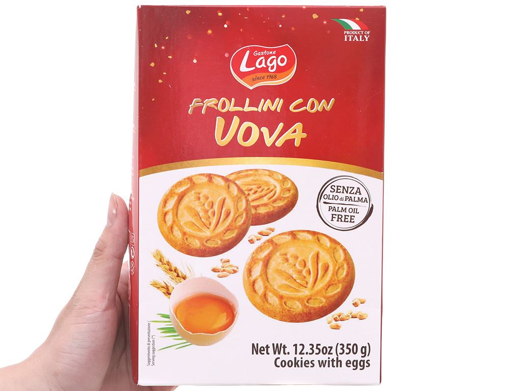 Bánh quy frollini con vova Lago hộp 350g tại Bách hoá XANH
